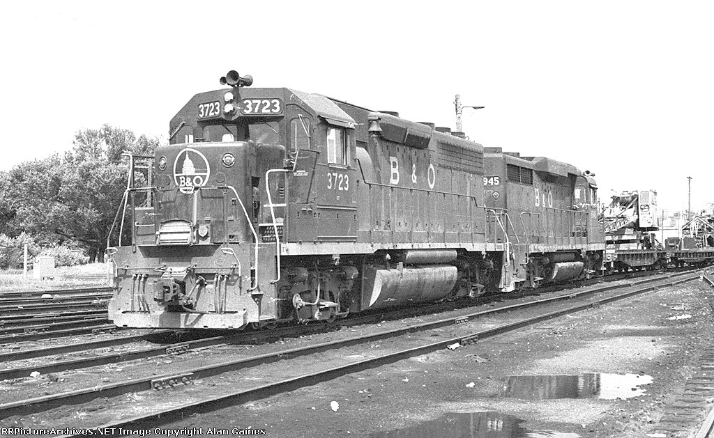 B&O GP-40 3723